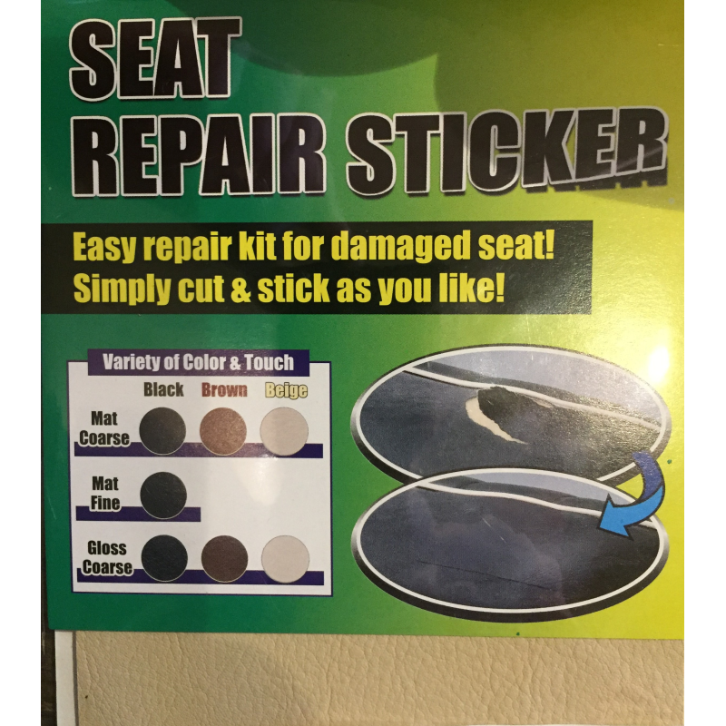 Seat repair patch, self-adhesive - STREETHOGS MC Inc.