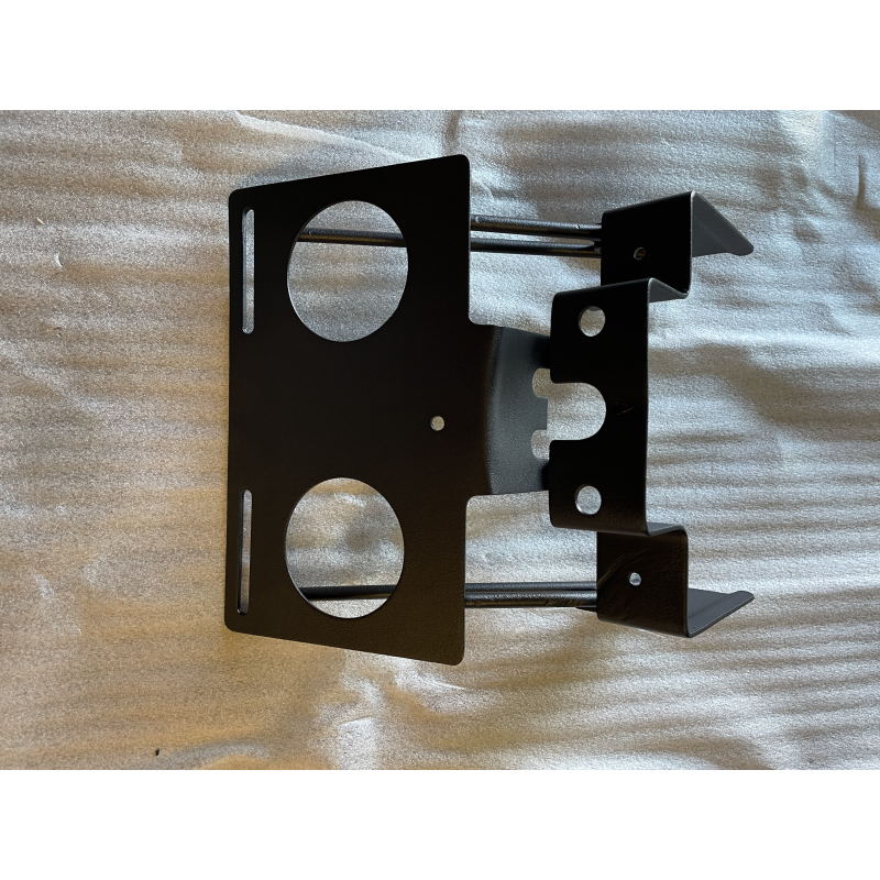 TAILIGHT/LICENSE PLATE BRACKET, BLACK - STREETHOGS MC Inc.